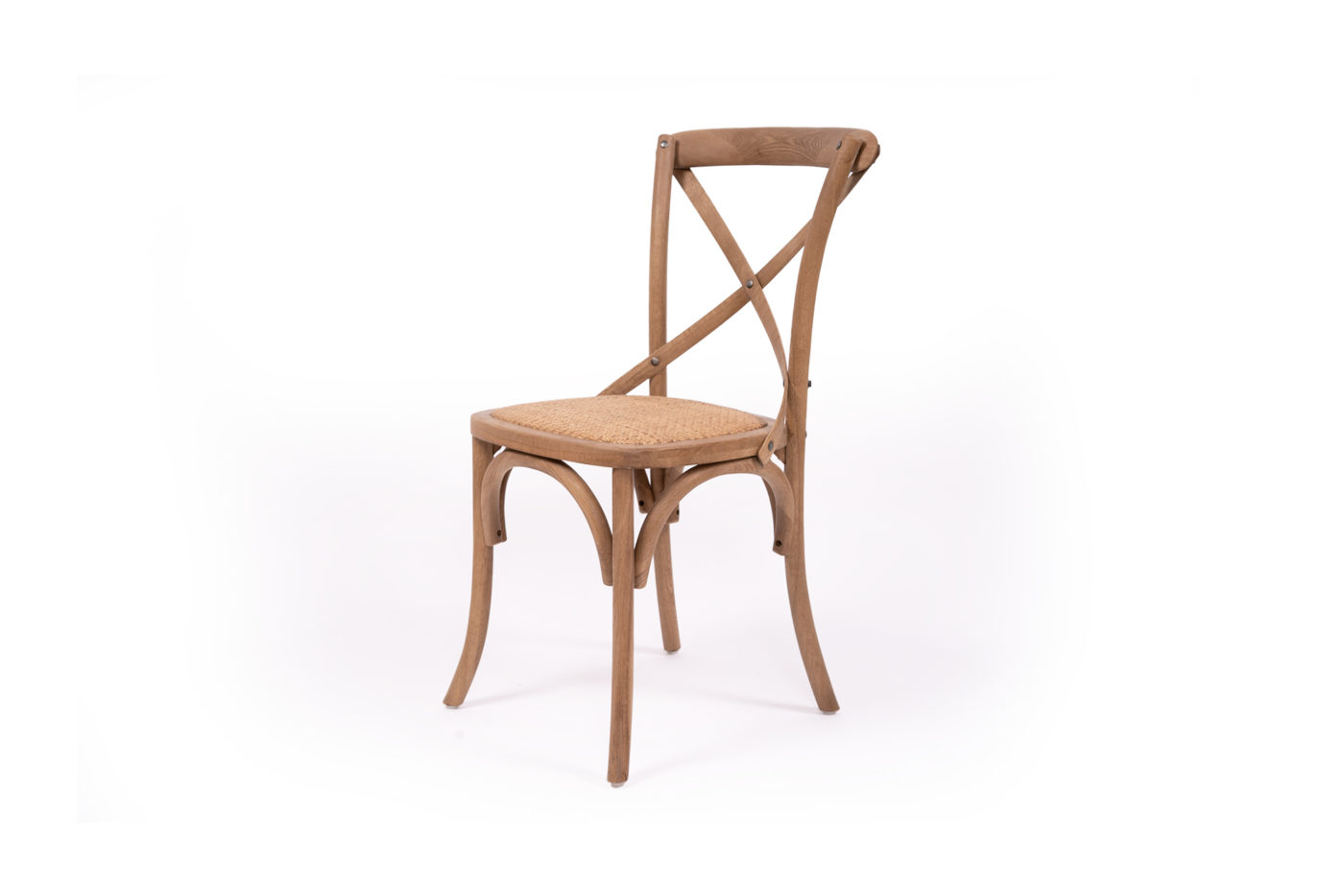Cross Back Chair - Natural Oak - Abide Interiors