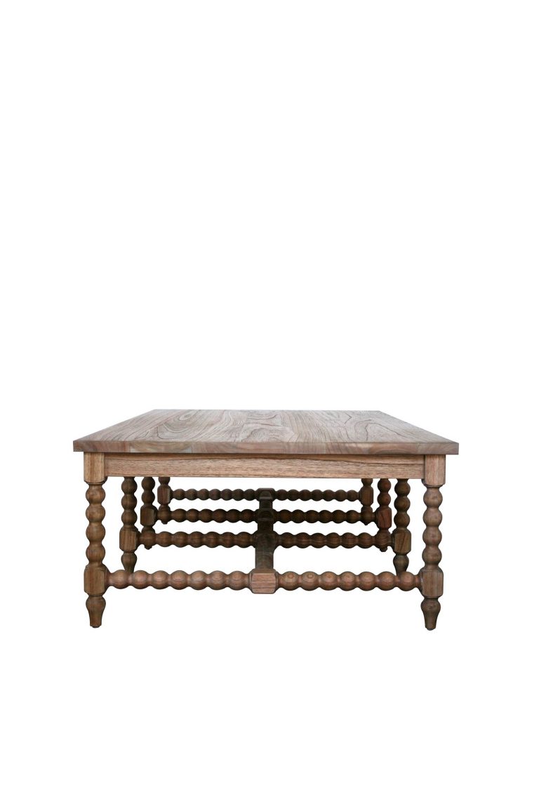 Stradbroke Bobbin Coffee Table - Plain Top - Abide Interiors