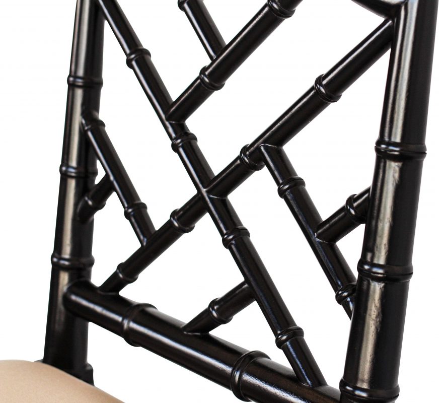 Chippendale Counter Stool - Black - Abide Interiors