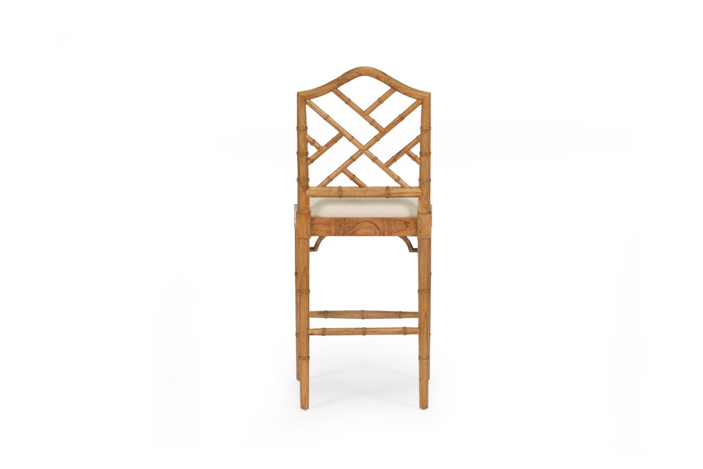 Chippendale Counter Stool - Weathered Oak - Abide Interiors