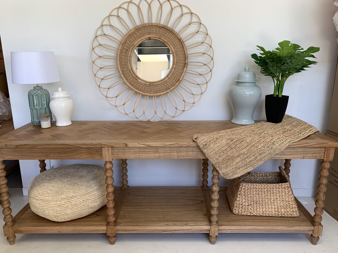 How to Style a Console Table Behind a Couch: A Complete Guide - Abide ...