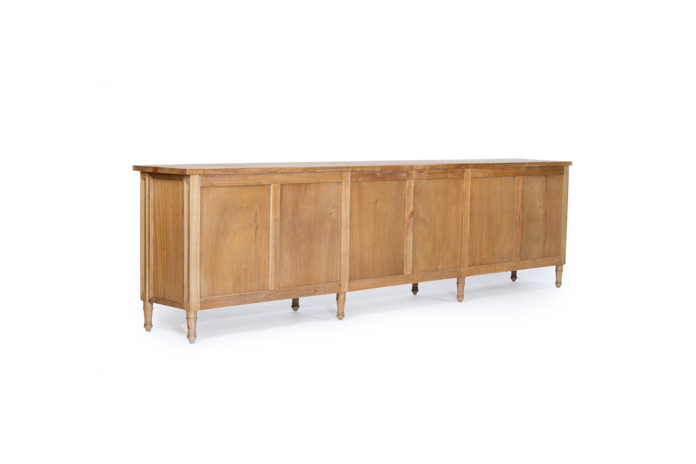 Hamilton Six Door Sideboard - Weathered Oak - Abide Interiors