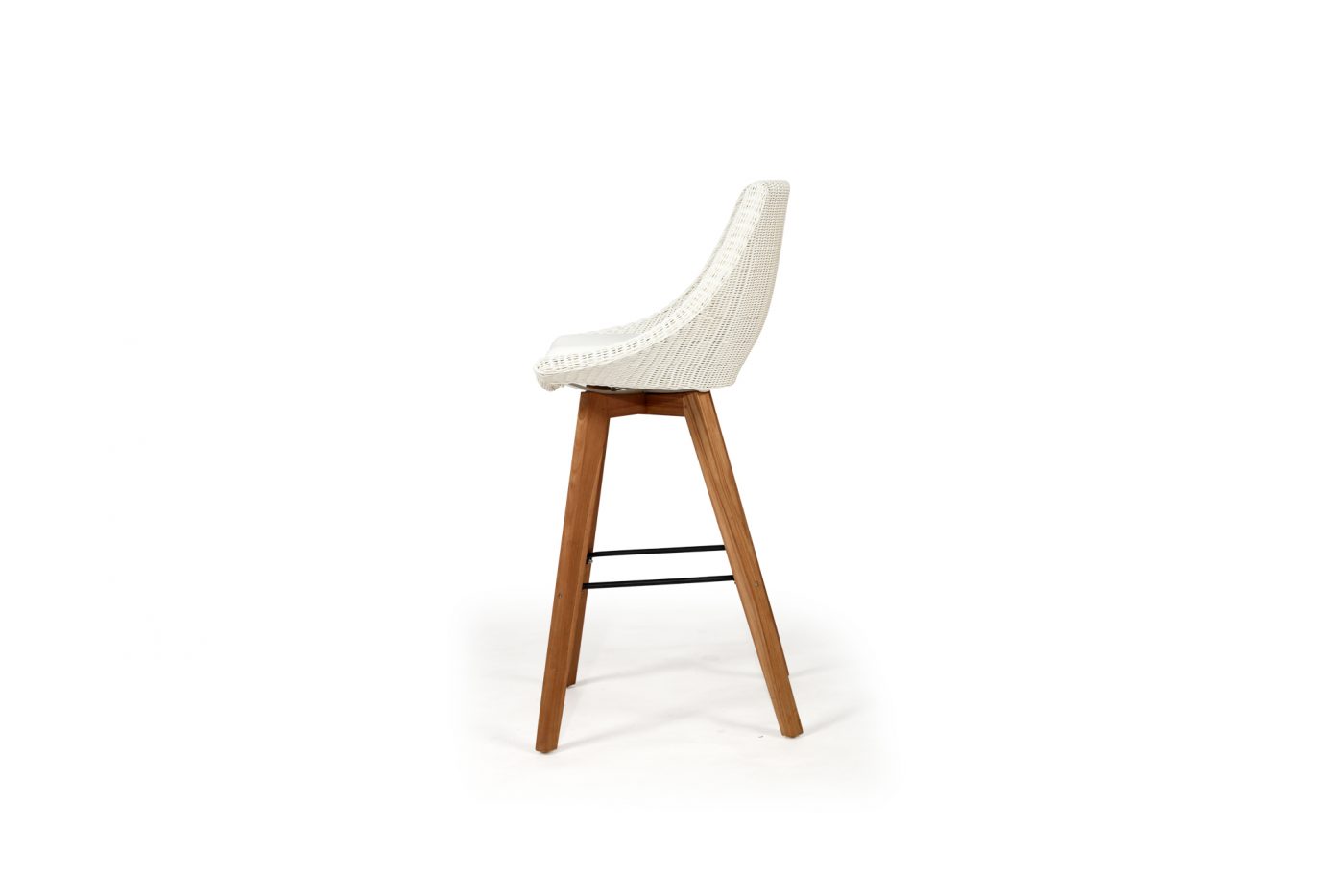 Oceanic Outdoor Bar Stool - White - Abide Interiors