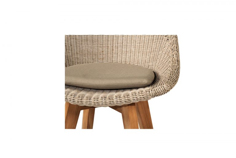 Oceanic Outdoor Bar Stool - Mushroom - Abide Interiors