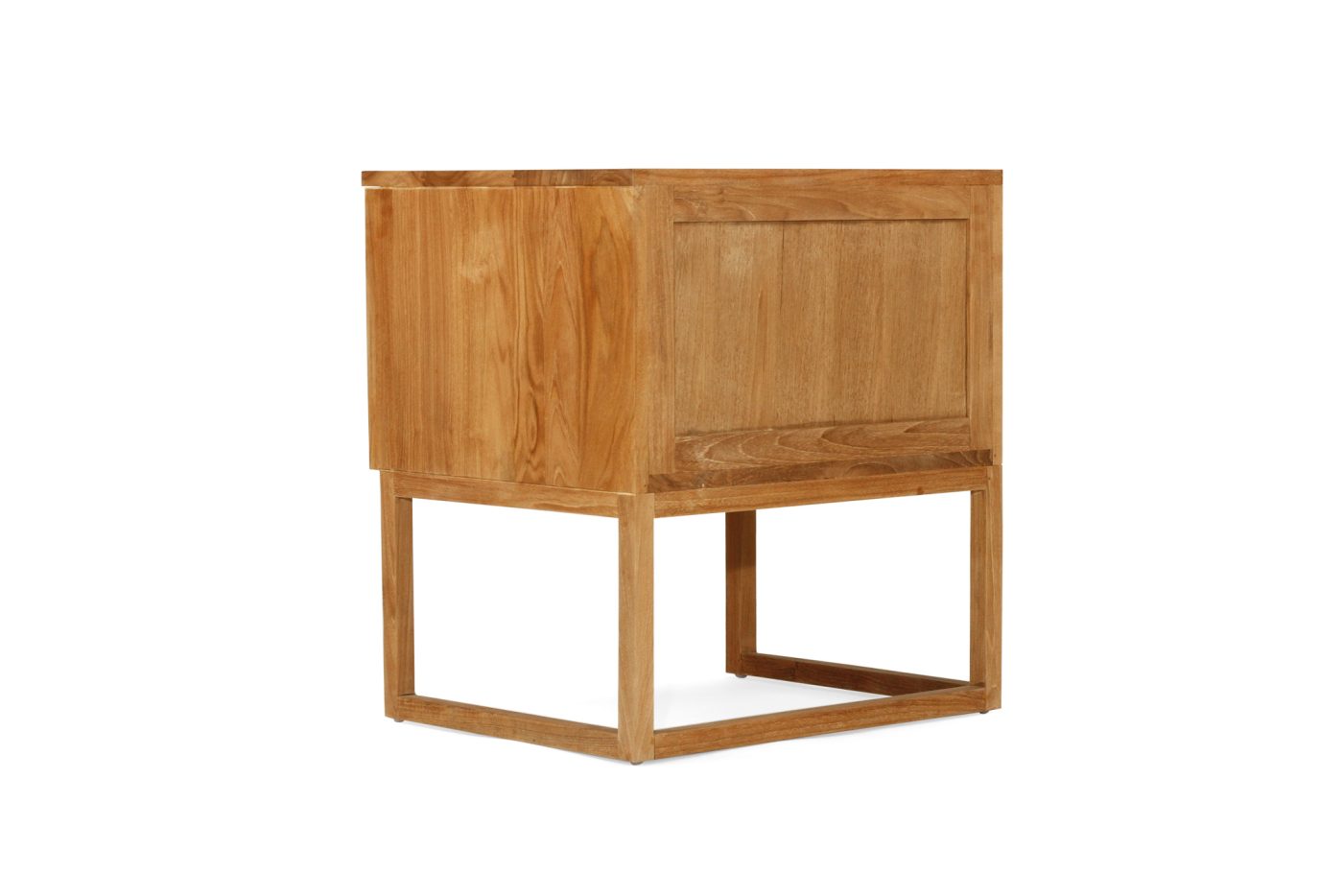 Flynn Bedside Table - 2 Drawer -Natural - Abide Interiors