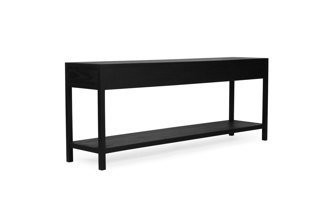Lindsay Console Table 200cm - Black - Abide Interiors