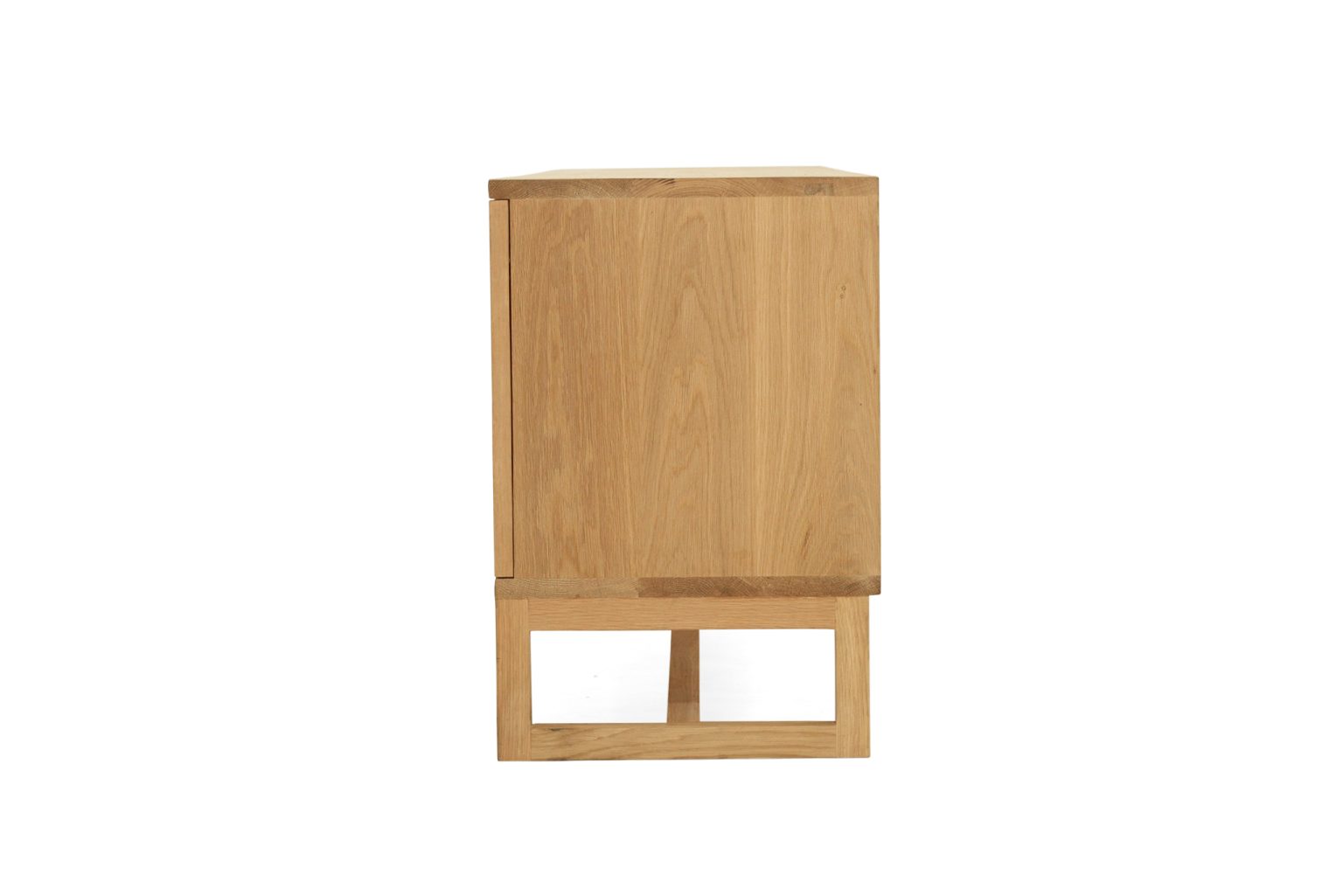 Clovelly Entertainment Unit - Four Door - Arch Windows - Natural ...