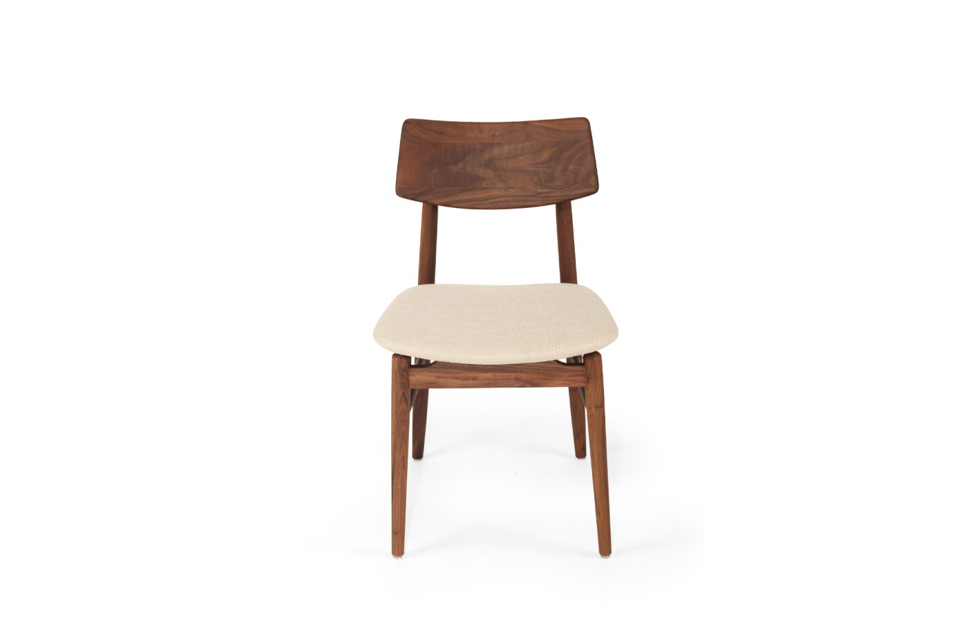 Harlow Dining Chair - Walnut - Abide Interiors
