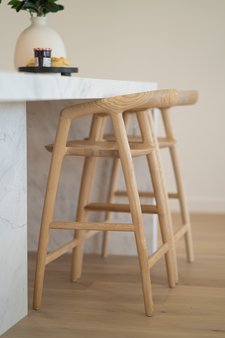 Cali Counter Stool - Natural - Abide Interiors