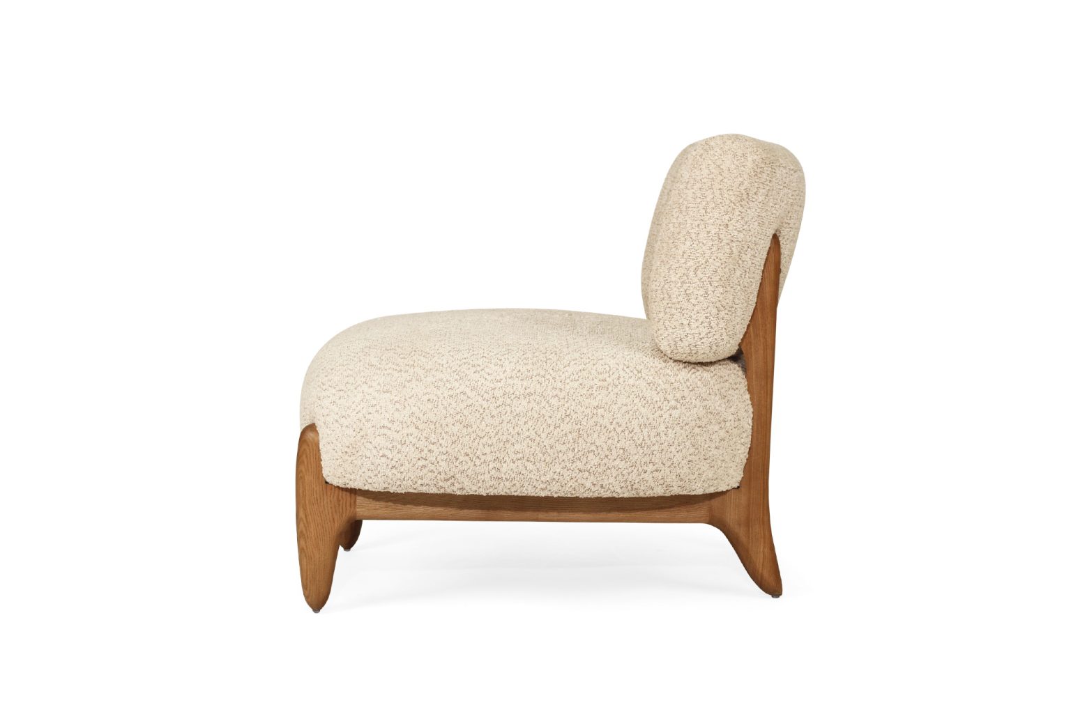 Iris Occasional Chair - Natural on Caramel Frame - Abide Interiors