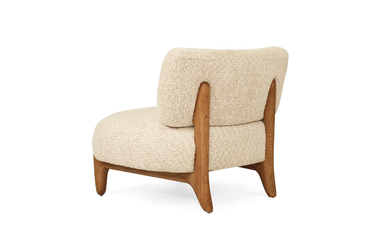 Iris Occasional Chair - Natural on Caramel Frame - Abide Interiors