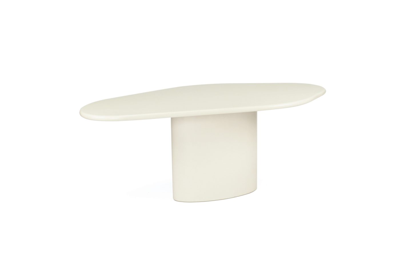 Lorenzo Organic Dining Table - 2m - Ivory - Abide Interiors