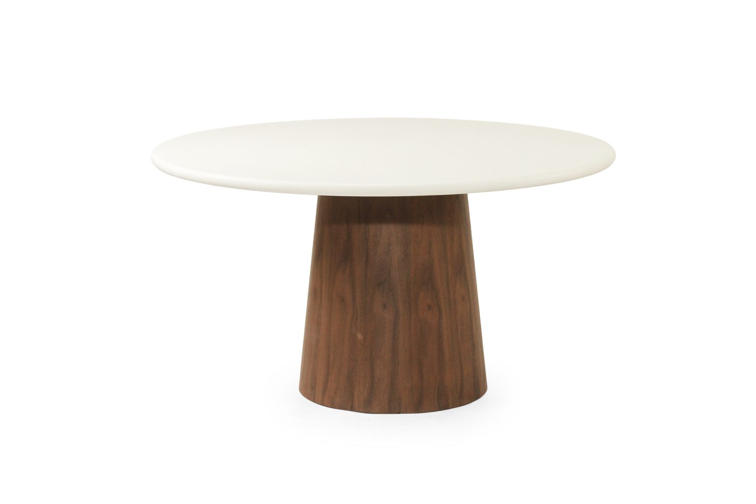 Harlow Dining Table - 120cm - Walnut Base - Abide Interiors