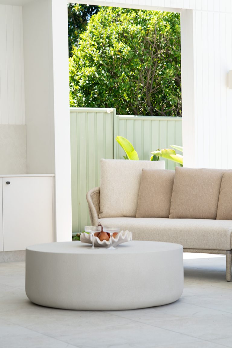 Terra Outdoor Coffee Table - White Onyx - Abide Interiors